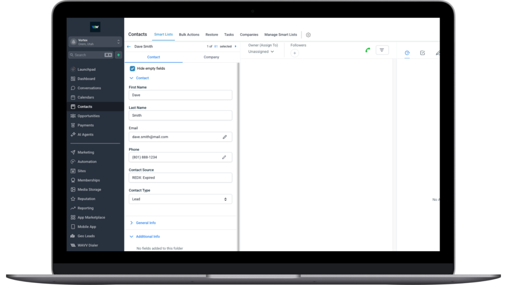 Lead Connector Integration | REDX