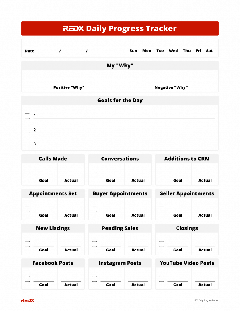 8 Steps for Setting Realistic Real Estate Goals in 2023 – REDX